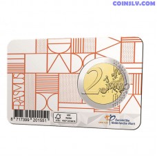 2 Euro Netherlands 2022 "35 years of the Erasmus programme" (coincard)